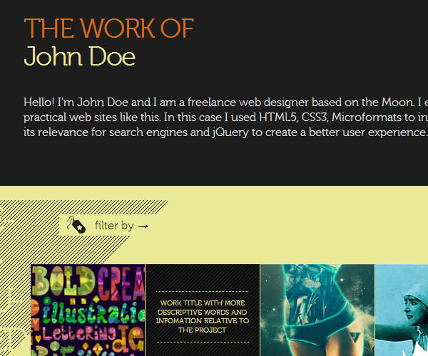 25 Awesome XHTML/CSS/ HTML5 Website Templates | Mow Design | Graphic ...