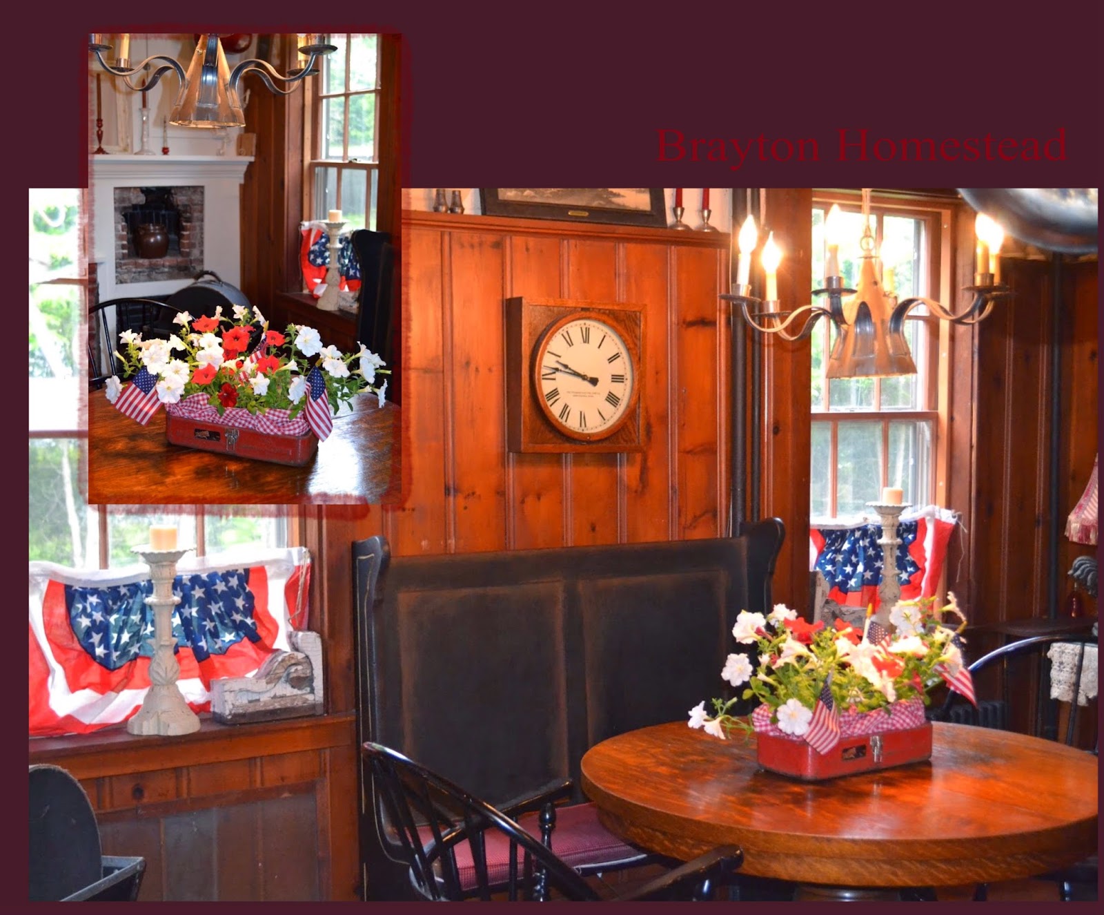 BRAYTON HOMESTEAD INTERIORS: RED CHECKS are so in! Happy Valentines Day