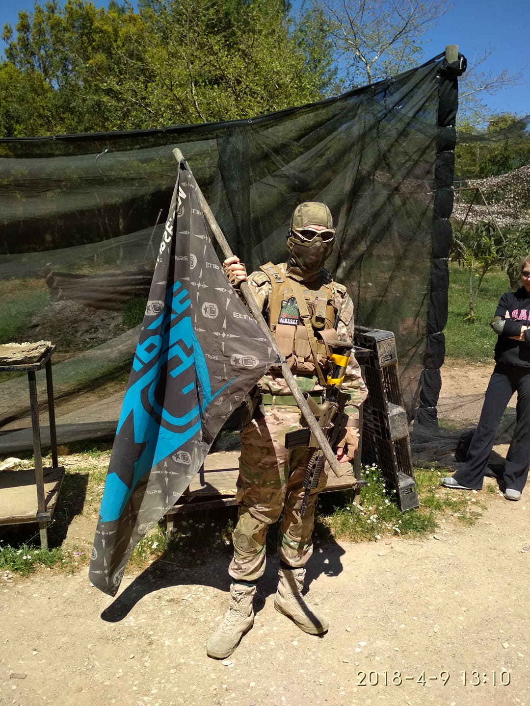 09.04.2018 - Paintball Hellas Βαρυμπόμπη - Pirates Airsoft Team