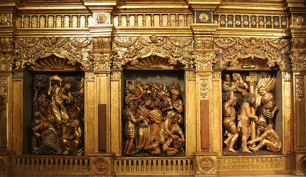 zaragozacool: San Miguel: Predela Evangelio