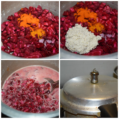 Poornima's Cook Book: Beetroot Masala Varuval / Spicy Beetroot Stir fry ...