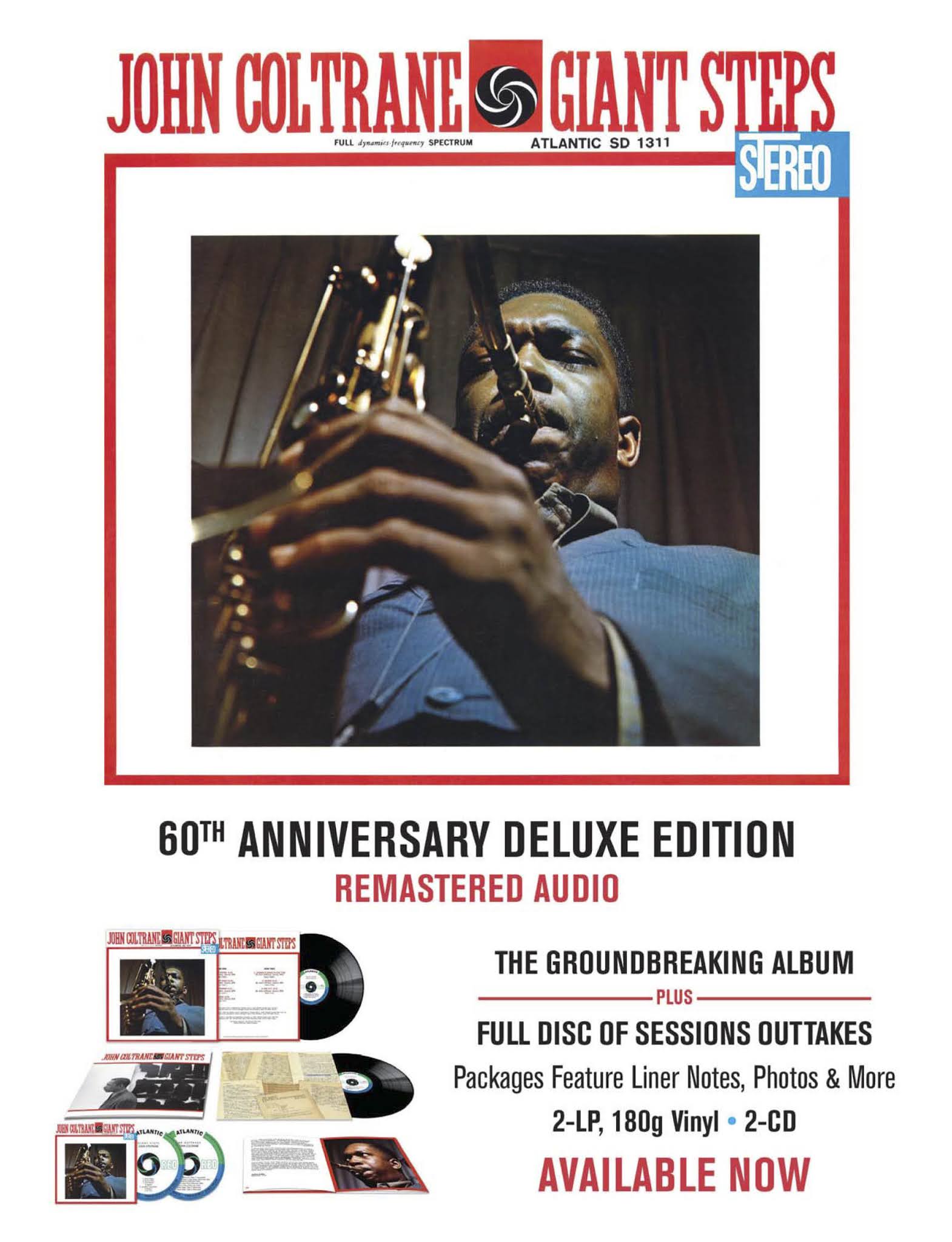 JAZZ Recordings: JOHN COLTRANE: Giant Steps-Deluxe Edition 60th Anniversary