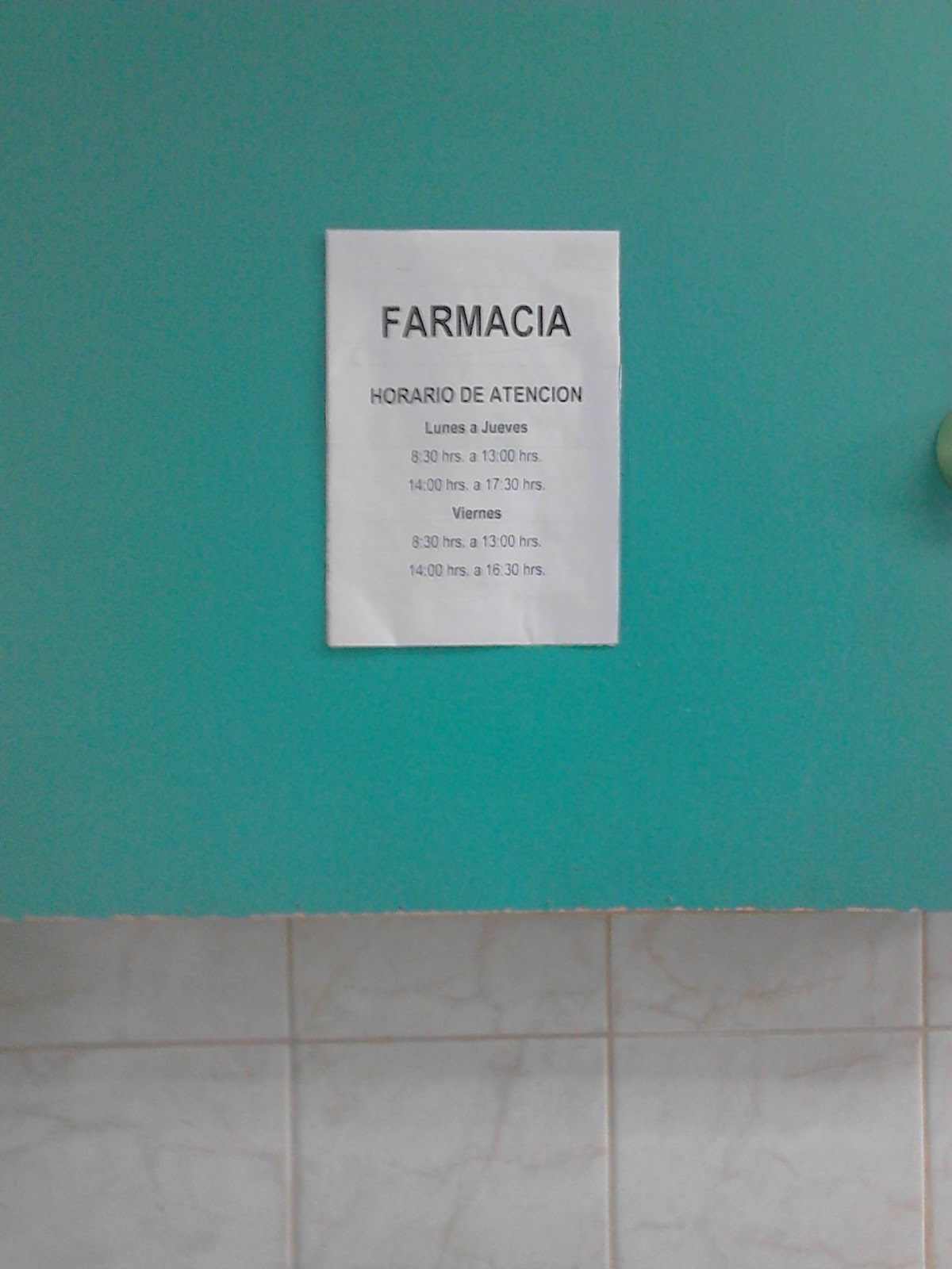 COSAM Quinta Normal: FARMACIA en COSAM