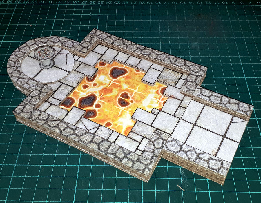 The Crooked Staff Blog: Lava (dungeon) Tiles