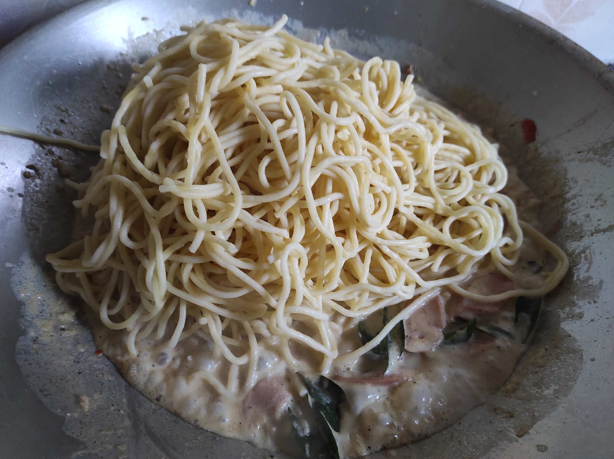 Dapur Cempakasari: Spaghetti Buttermilk