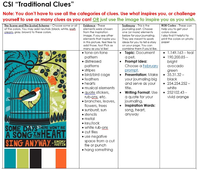 CSI: Color, Stories, Inspiration: February 2020