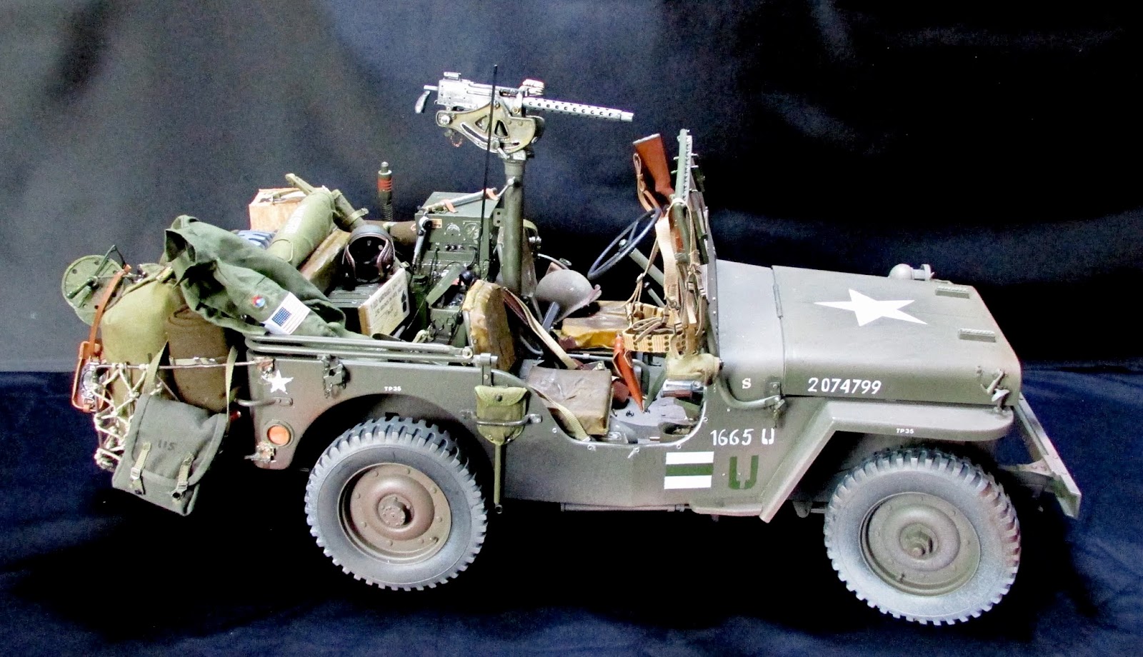 JEEP WILLYS MB DRAGON MODEL 1/6 SCALE: juin 2019