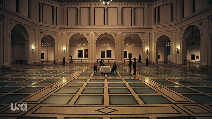 He's beaten you. You lost today.