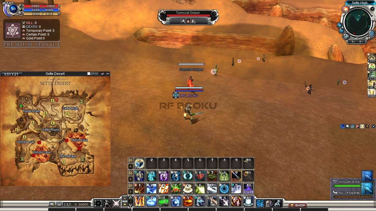 Cara Farming Force Elite Bellato Dan Cora RF Online