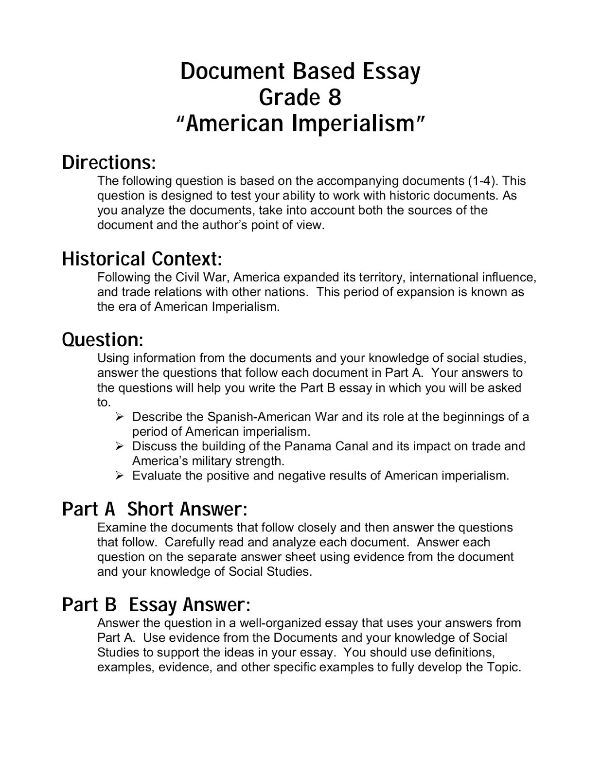 essay examples: imperialism essay