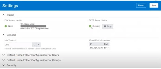 Oracle Applications: Enable File Server in Oracle Integration Cloud - OIC