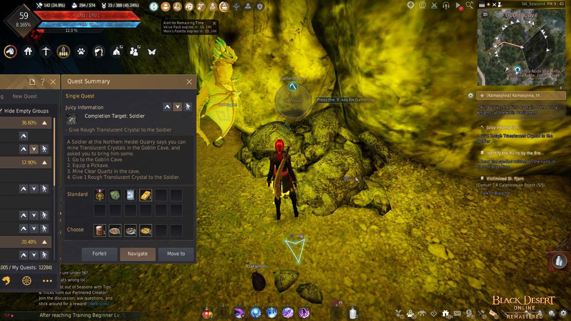 Black Desert Online: Juicy Information - How to get rough translucent ...