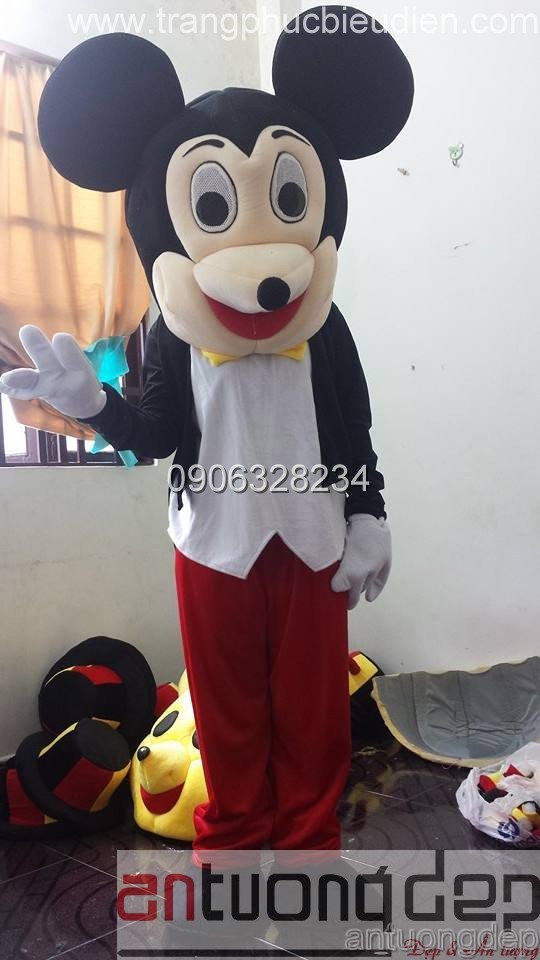 nhanvathoathinh: Mascot chuột mickey,minnie,mickey mouse