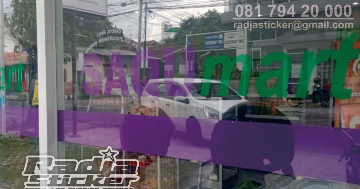 Spesialis Stiker Minimarket Jogja | Spesialis Stiker Swalayan Jogja ...