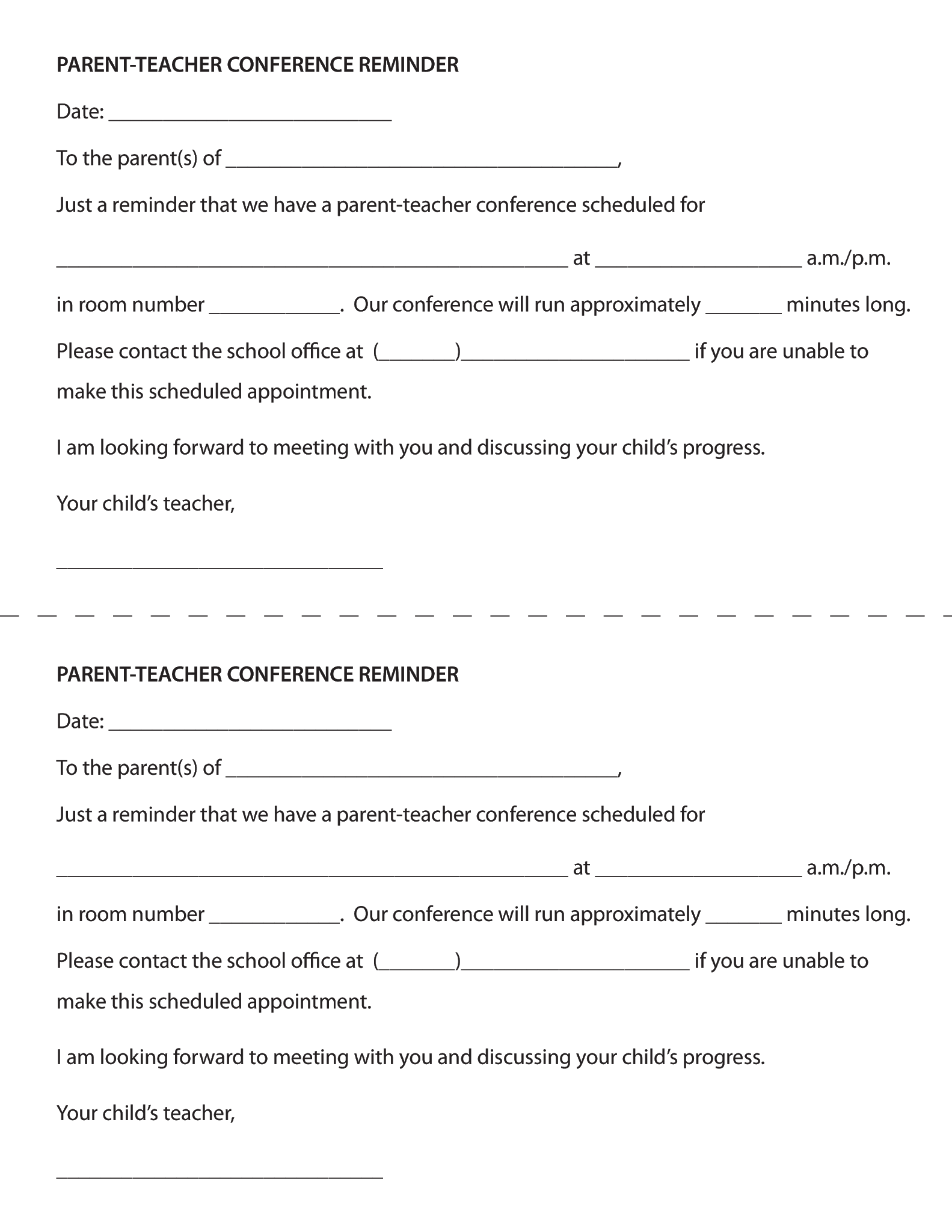 Appointment Reminder Letter Template ~ Resume Letter