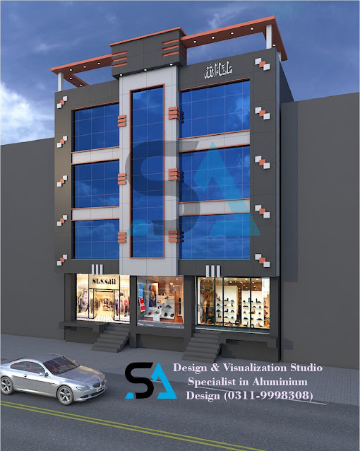 Front ACP Elevation Design