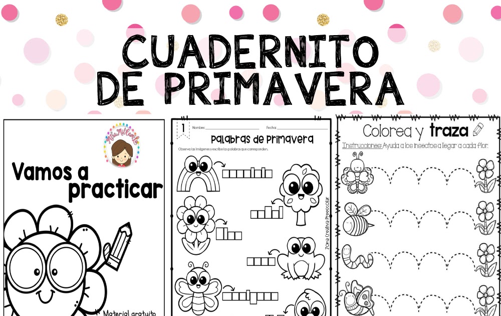 Cuadernito de Primavera | Materiales Educativos para Maestras