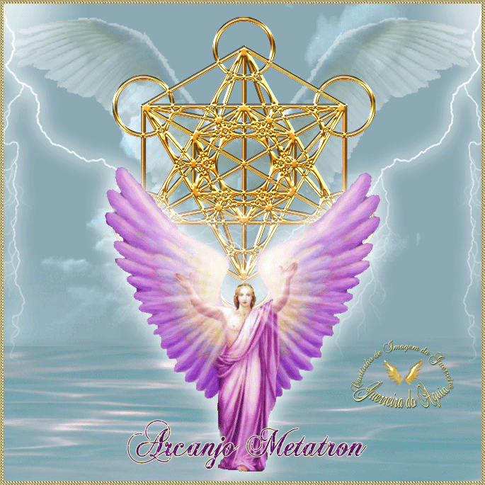 Cantinho de Imagens da Guerreira: Arcanjo Metatron