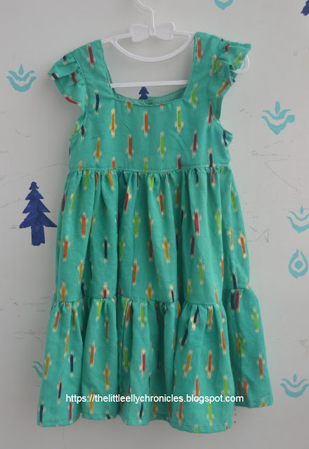 Positano Girls Dress Pattern by Little Lizard King - PDF Sewing Pattern