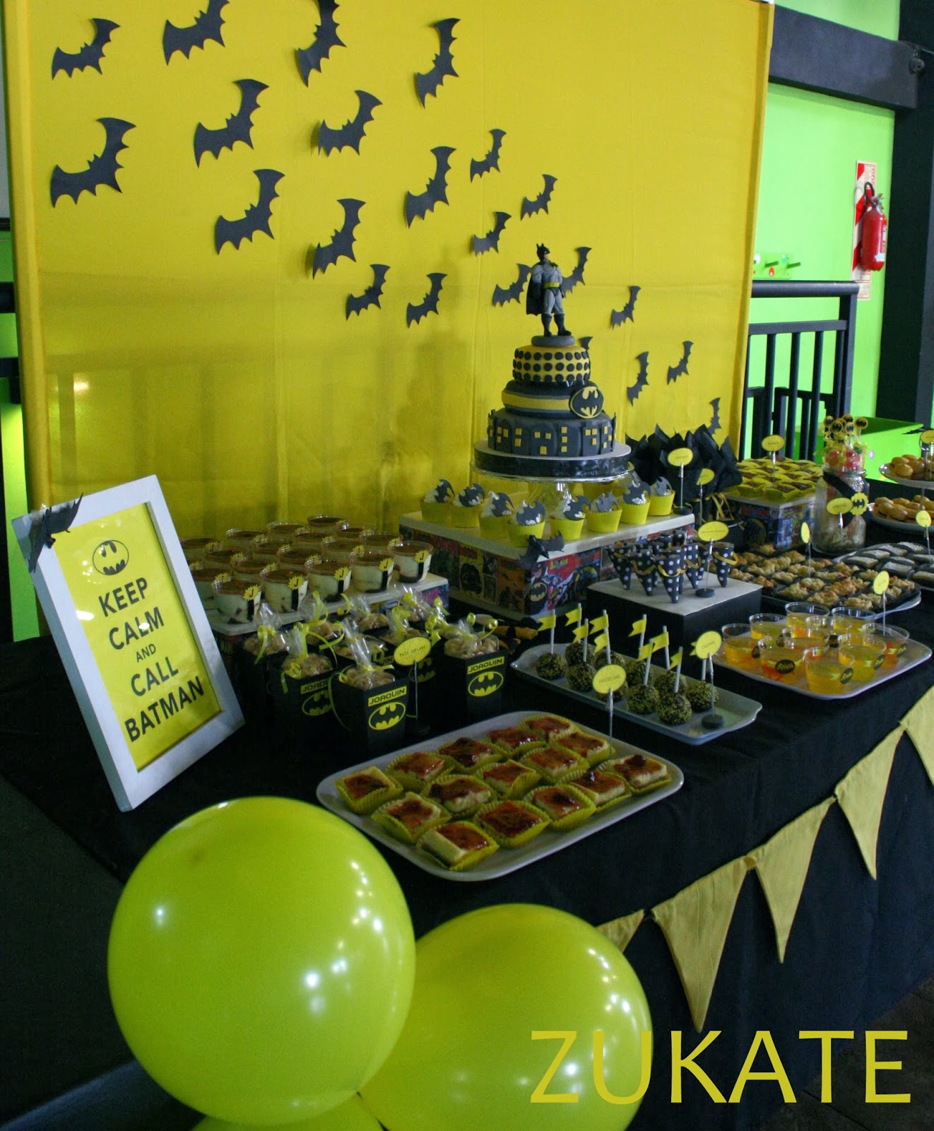 FIESTA DE BATMAN PARA JOAQUÍN | ZUKATE