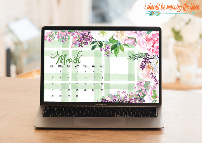 Free Spring Desktop Wallpaper | i should be mopping the floor