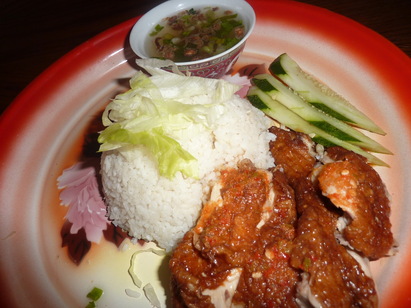 ogyep yummy-mellow: DULANG AYAN / ENAMEL ANTIK BERTATAHKAN NASI AYAM