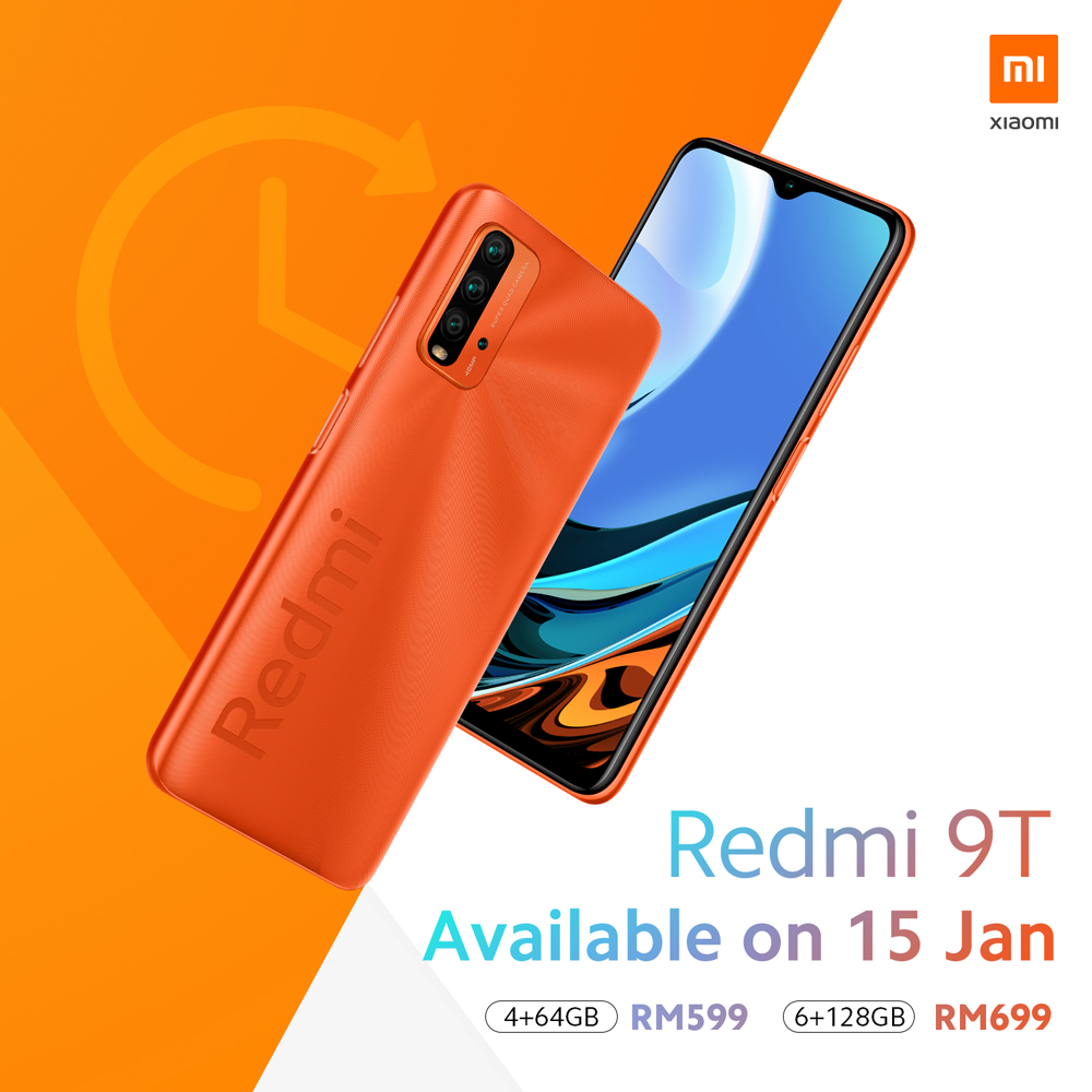 Gambar & Harga Redmi 9T (Super Quad Camera) - Terbaru 2021 | YusufUltraMaN