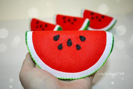 Juicy ideas to make your own felt fruit