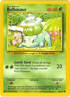 The Field Guide to Pocket Monsters: Card of the Day: Base Set Venusaur