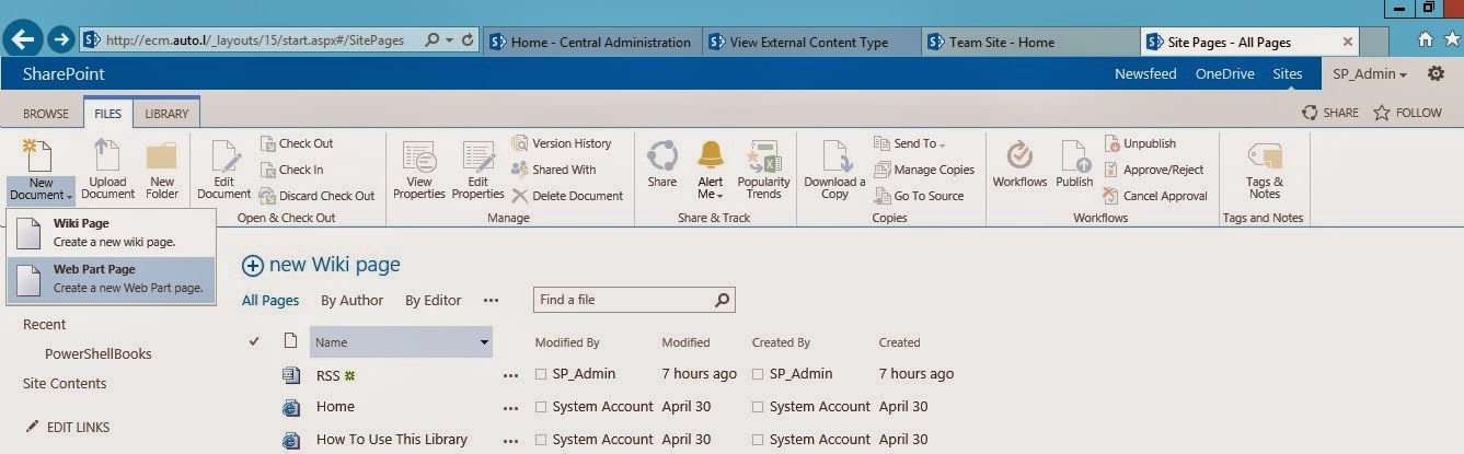 SharePoint Trenches: RSS Feeds Web Part page in SharePoint