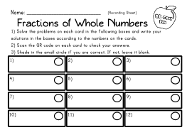 QR Code Math Freebies - FlapJack