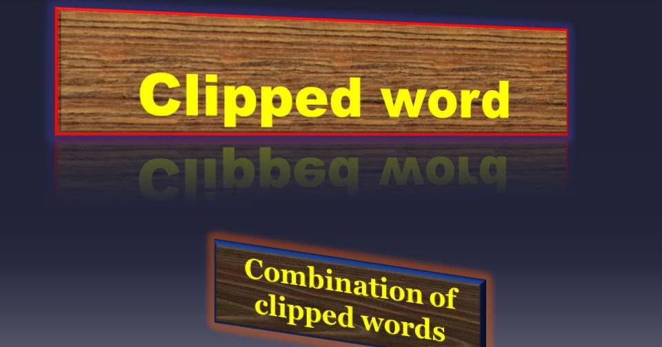 clipped word for bridegroom - RSM learning to learn