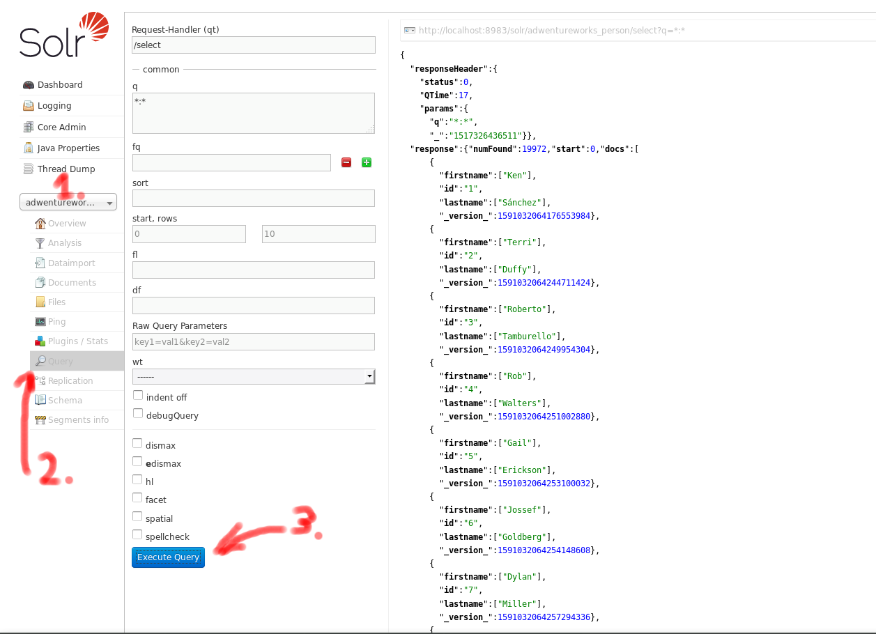 Solr 7 beginner tutorial: dataimport from PostgreSQL database Solr 7 beginner tutorial: dataimport from PostgreSQL database