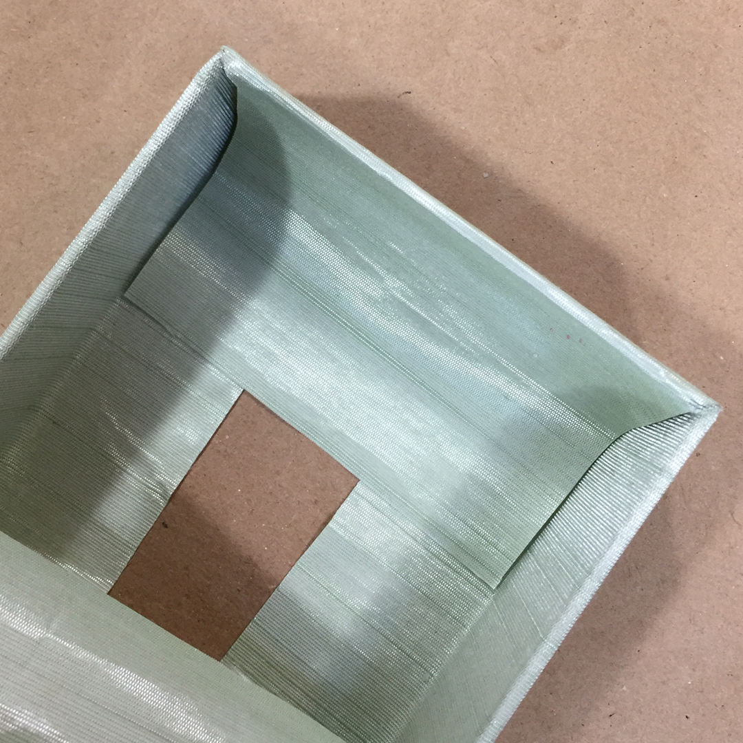 Covering a Two-Piece Box with Single Sheets