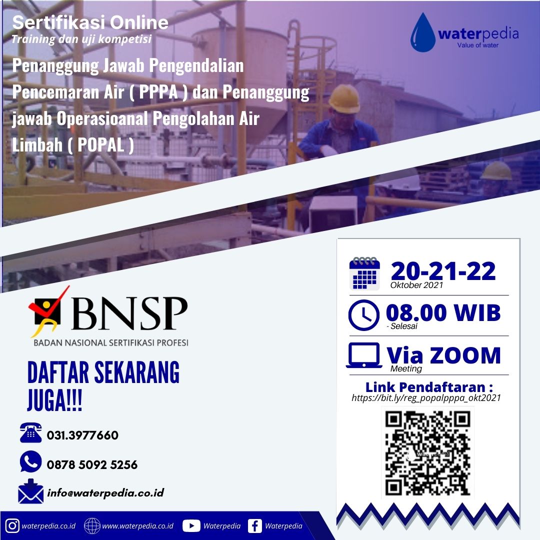Training Sertifikasi PPPA dan POPAL November 2021