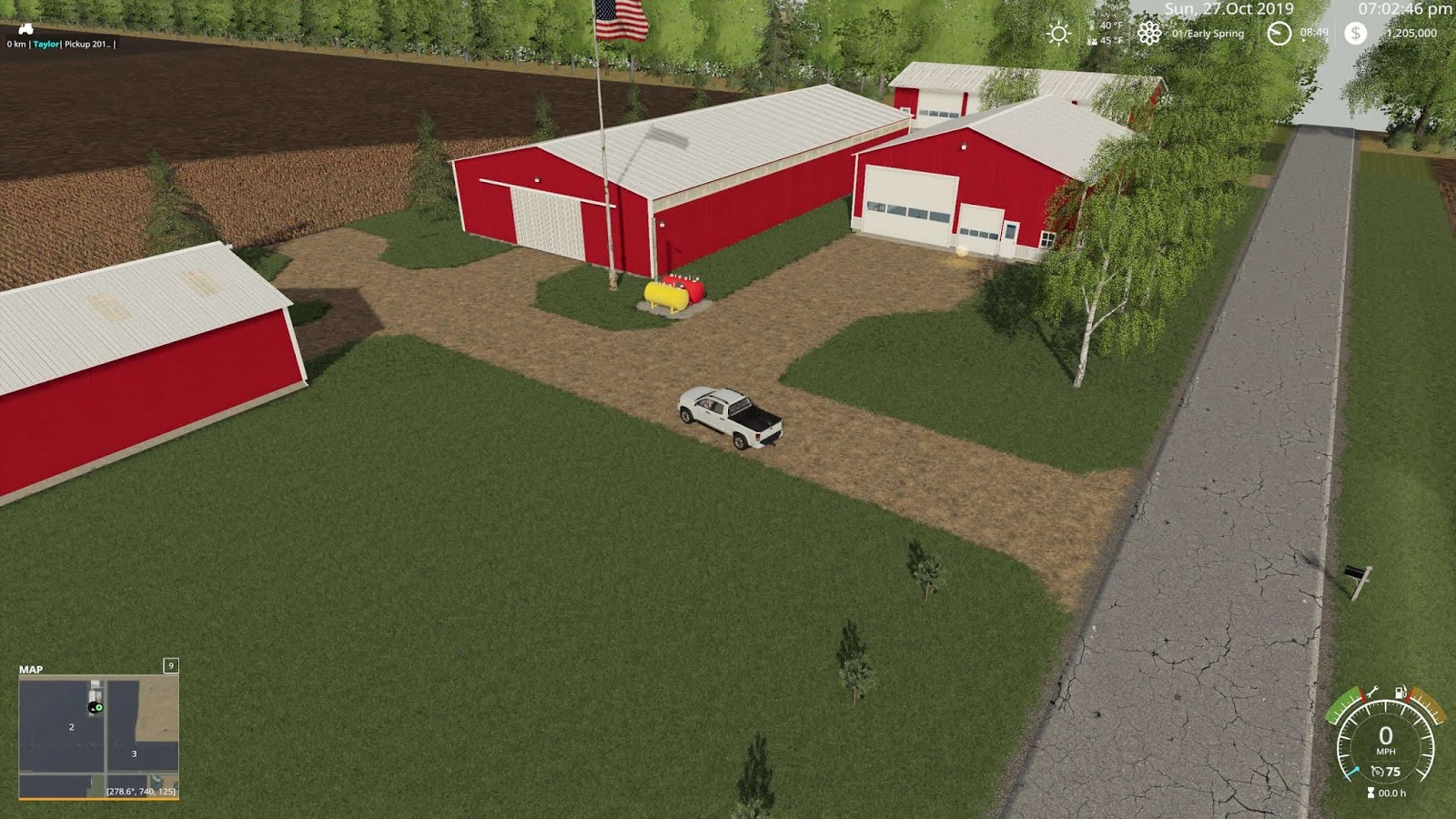 FS19 Frankenmuth Farming Map v1.0 - FS 19 & 22 USA Mods Collection