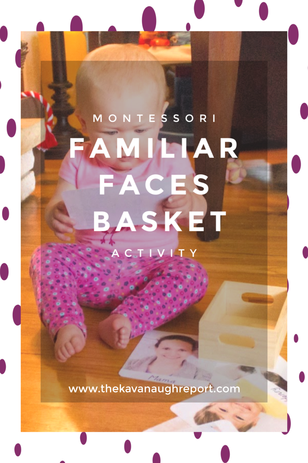 Montessori Familiar Faces Basket