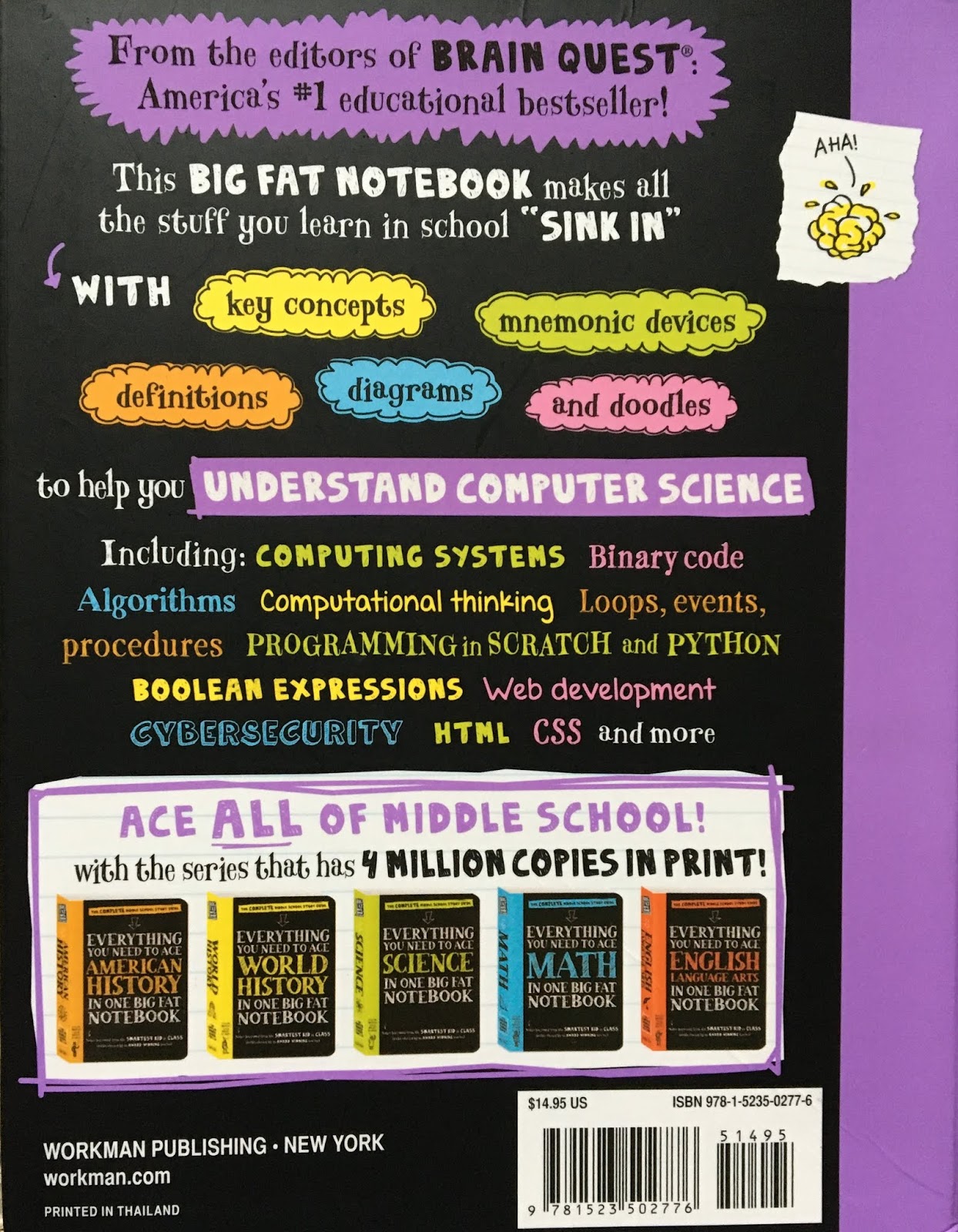 School Days: Workman Publishing - A Crew Review