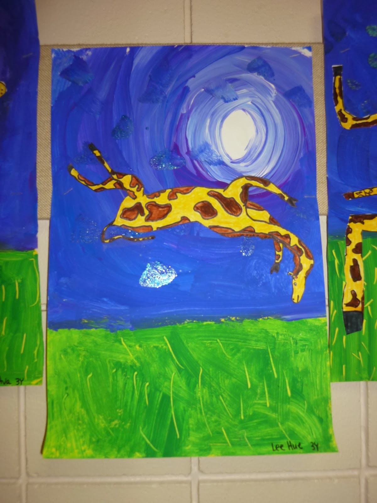 Mrs. Werner's Art Room: 3rd Grade Giraffes Can't Dance