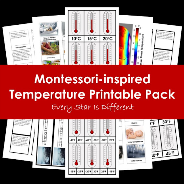 Montessori Temperature Activities for Kids with Free Printables - Every ...