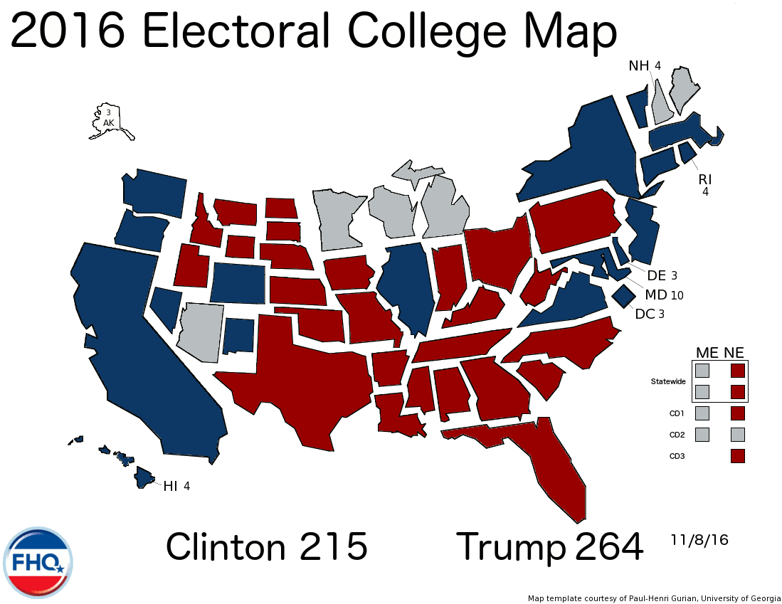 Frontloading HQ: 2016 Election Night