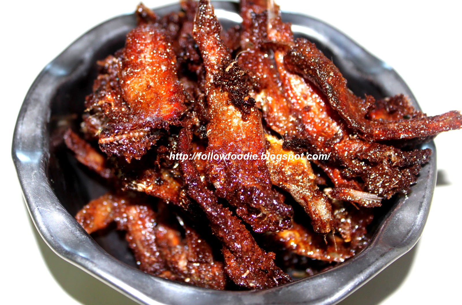 Follow foodie: Dried Anchovies Fry / Nethili Meen Karuvadu varulal ...