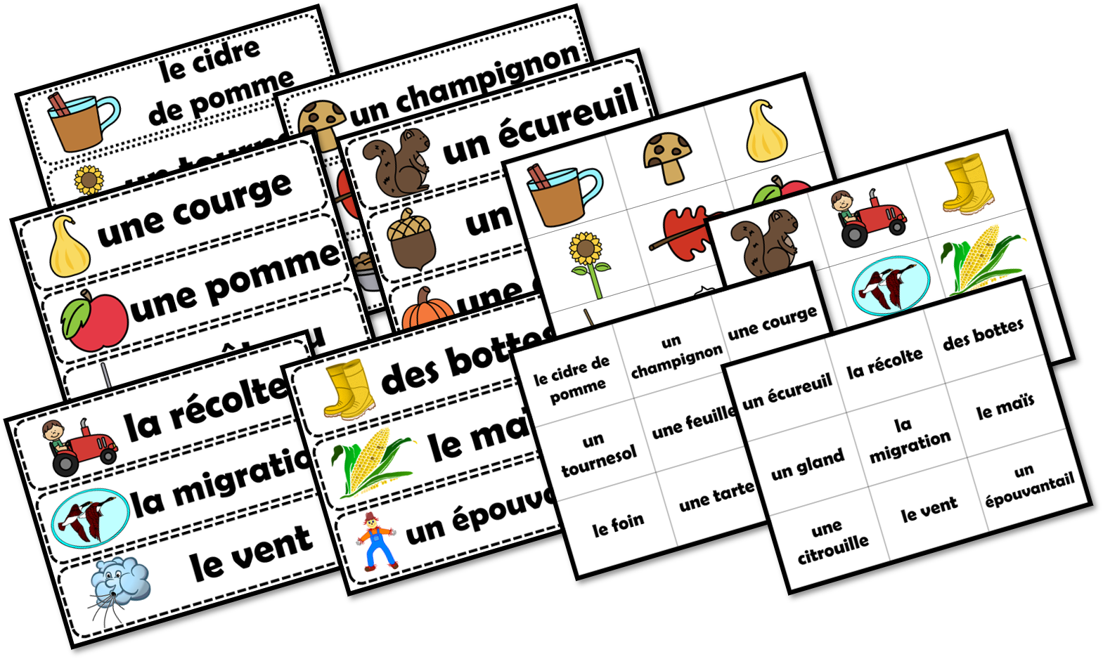 la classe de caro.: Saison: L'automne