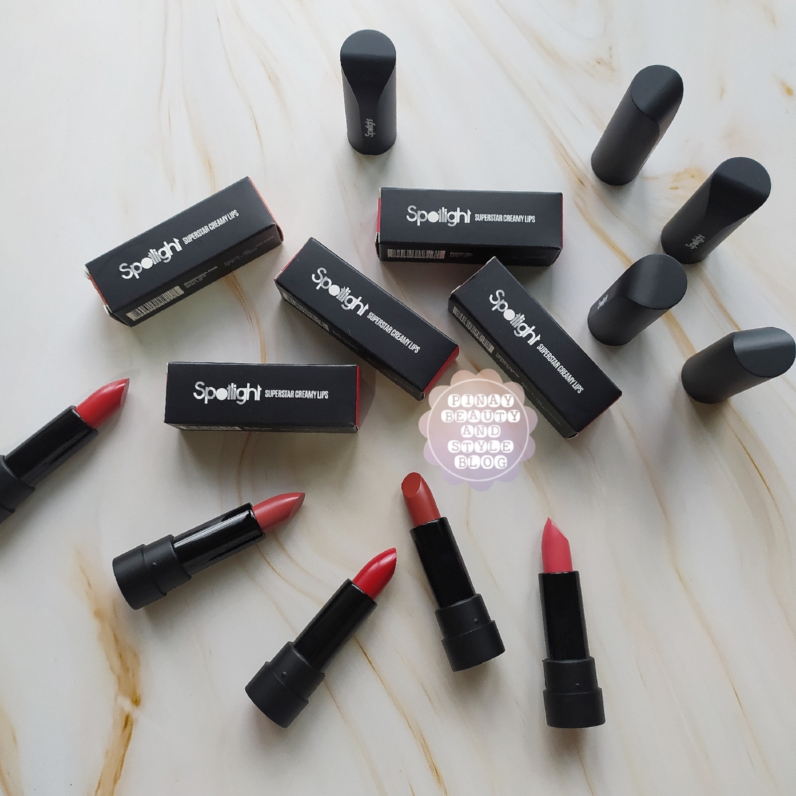 REVIEW Spotlight Cosmetics Lipstick Swatches - Superstar Creamy Lips is ...