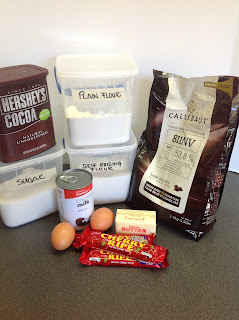 Anna Maria Cake Design: Cherry Ripe Choc Mud Cake