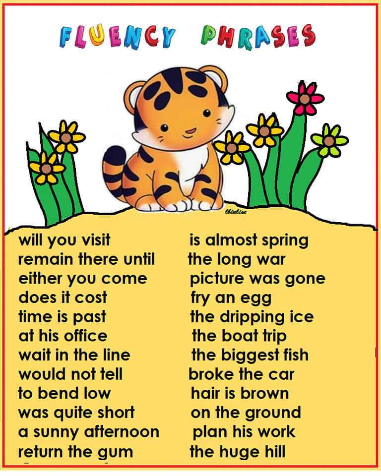 FLUENCY PHRASES (Free Download) - Teachers Click FLUENCY PHRASES (Free Download) - Teachers Click