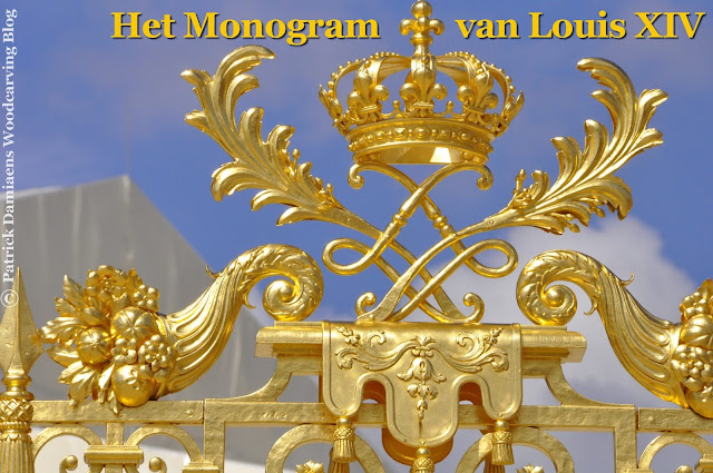 Ornamentsnijder - PATRICK DAMIAENS: Koninklijke monogram van Lodewijk ...