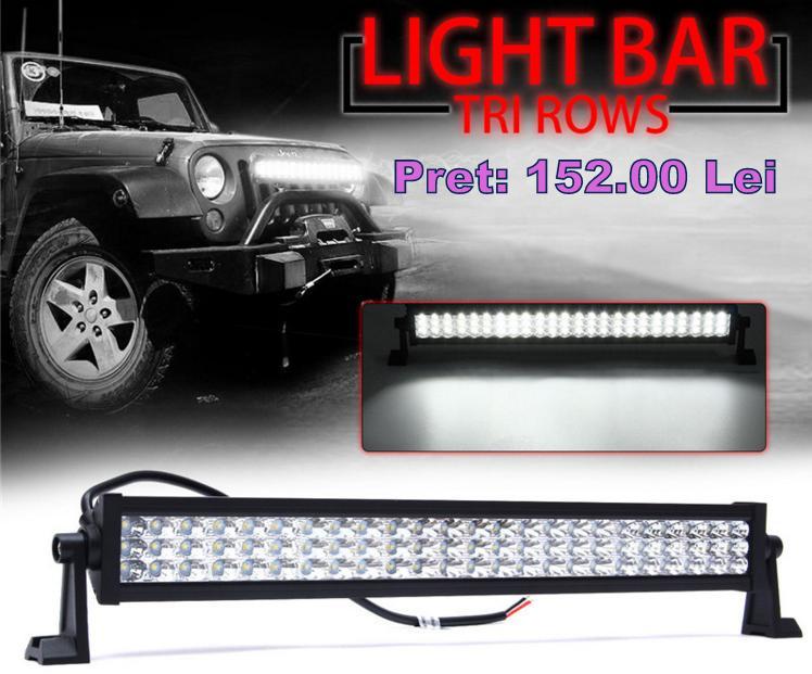 American Deals: Proiector LED bar auto off road 216W 12V - pret 152.00 lei