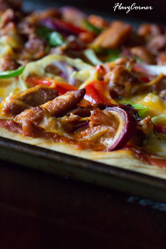 Chipotle Chicken Pizza