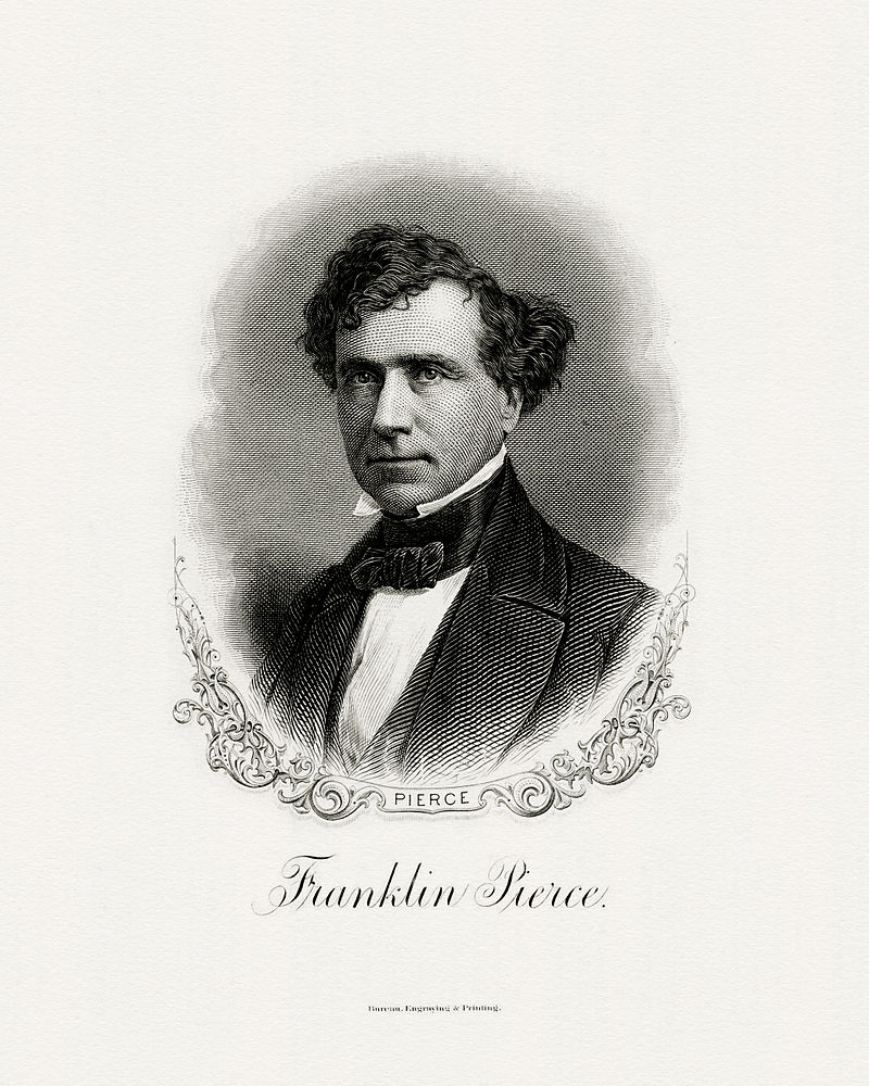 Historical men and women: Franklin Pierce: 14th President of the United ...